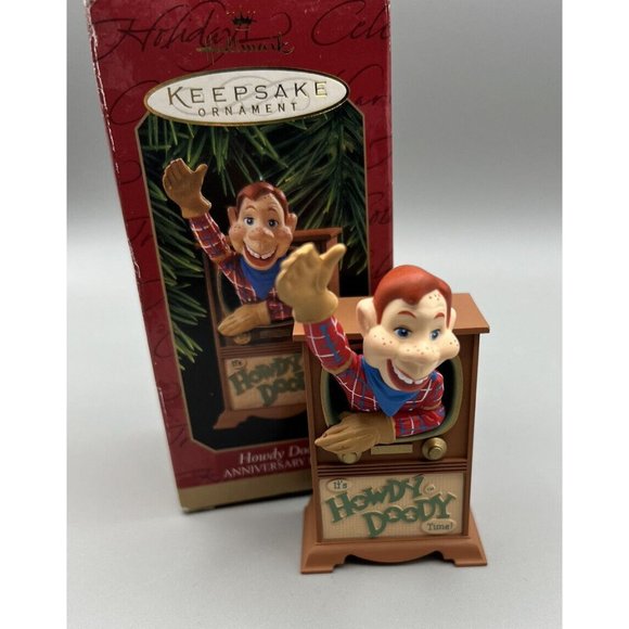 Hallmark | Holiday | Hallmark Keepsake Ornament Howdy Doody Anniversary ...